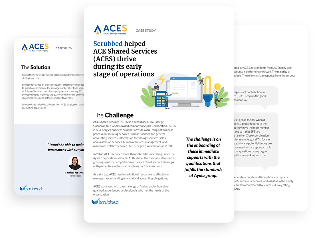Clean Technology Accounting Case Study - Ace Shared Services